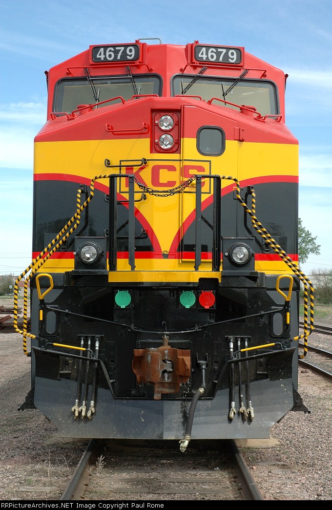 KCSM 4679, GE ES44AC, on the BNSF